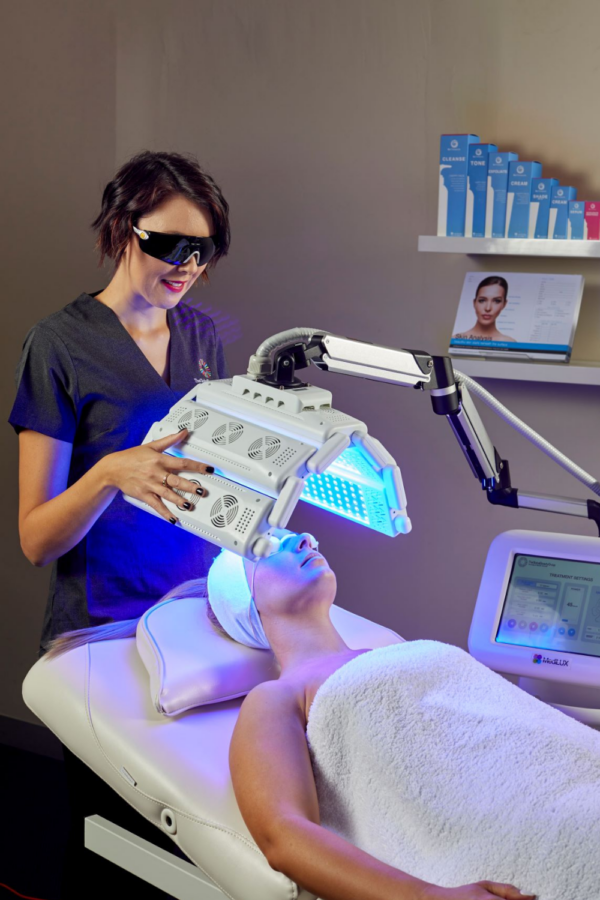 Go to the light with MediLUX LED Light Therapy.
